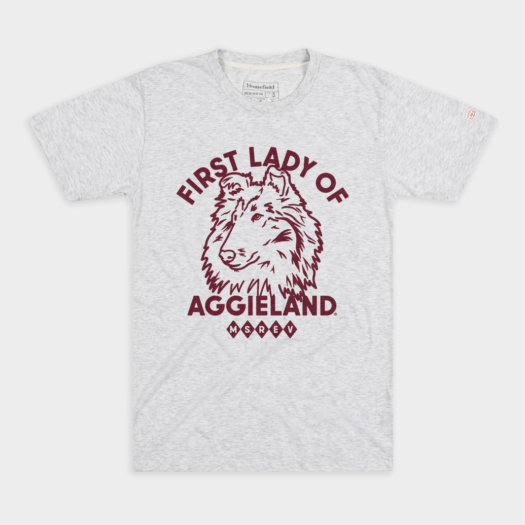 First Lady of Aggieland, Miss Rev T-Shirt | Homefield