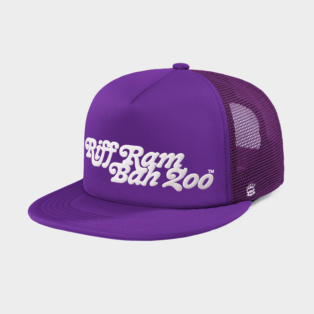 TCU "Riff Ram Bah Zoo" Puff Ink Trucker Hat | Homefield
