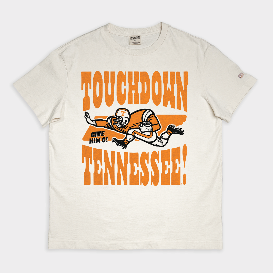 "Touchdown Tennessee" Vintage Heavyweight Tee | Homefield