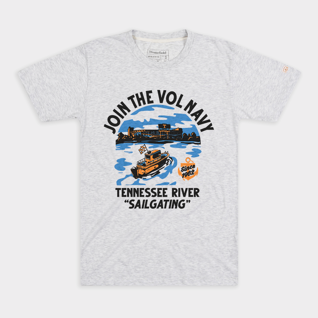 Tennessee Volunteers Vol Navy Retro Tee | Homefield