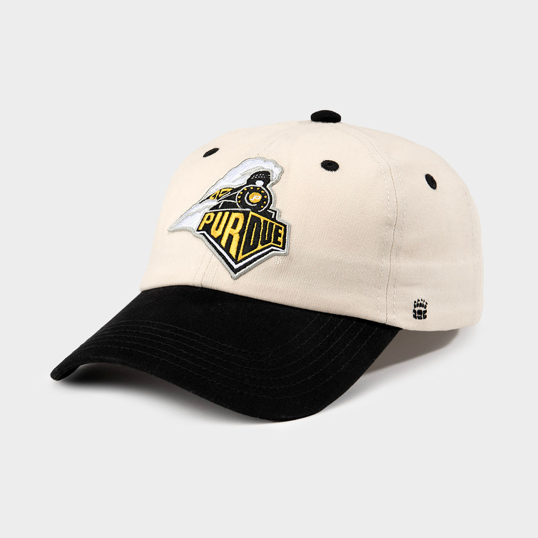 Purdue Retro Boilermaker Special Two-Tone Dad Hat | Homefield