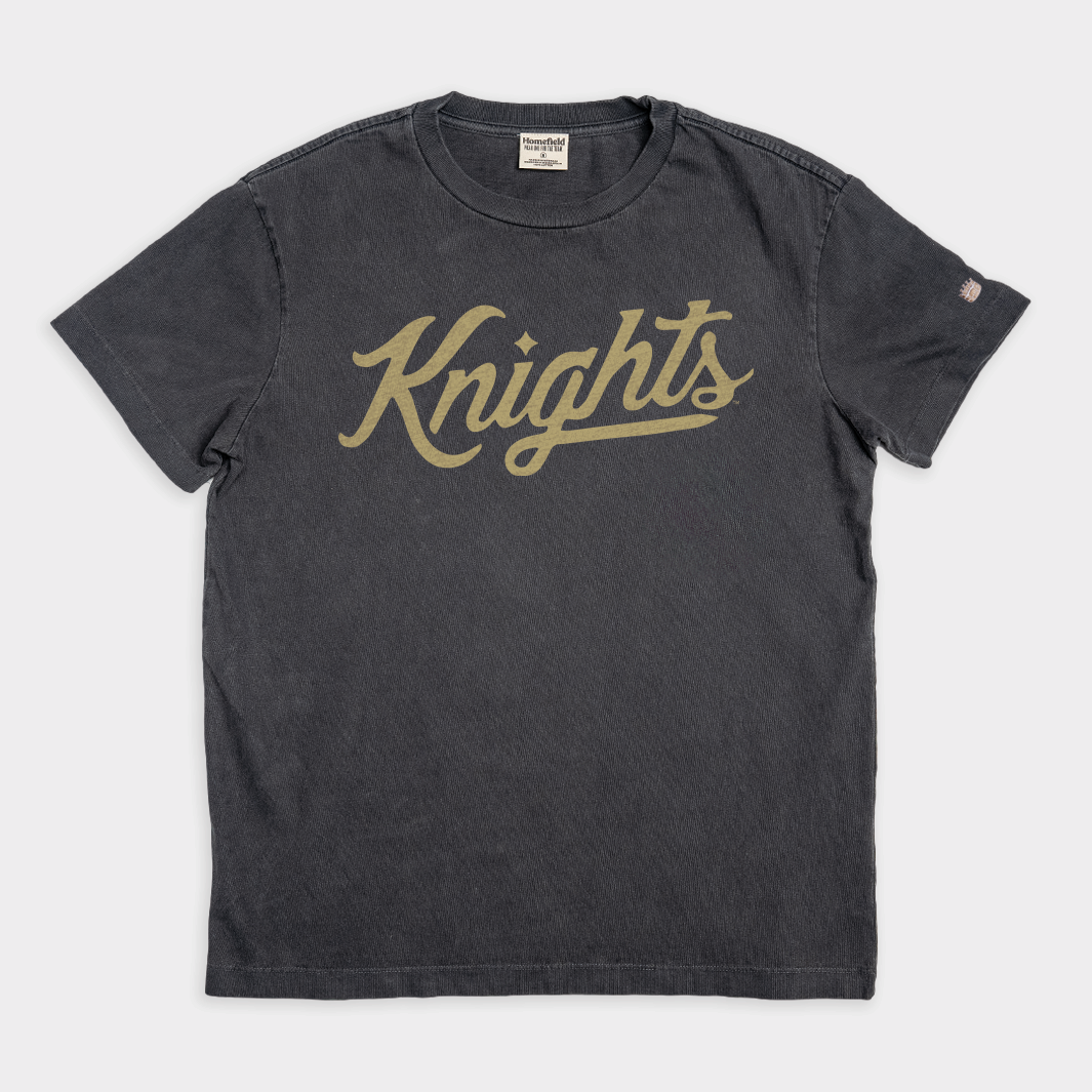 UCF Knights Baseball Script Vintage Heavyweight Tee | Homefield