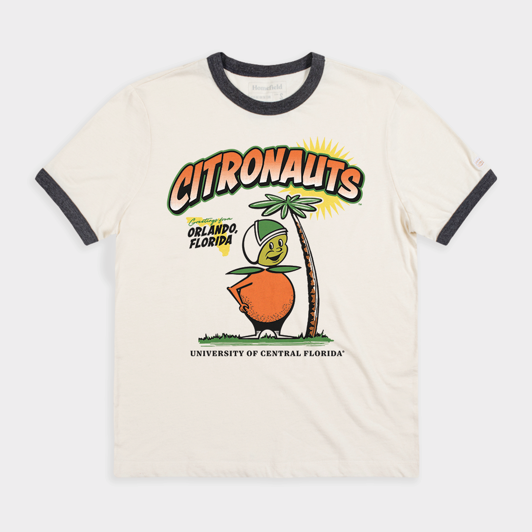 Vintage UCF FTU Citronauts Ringer Tee | Homefield