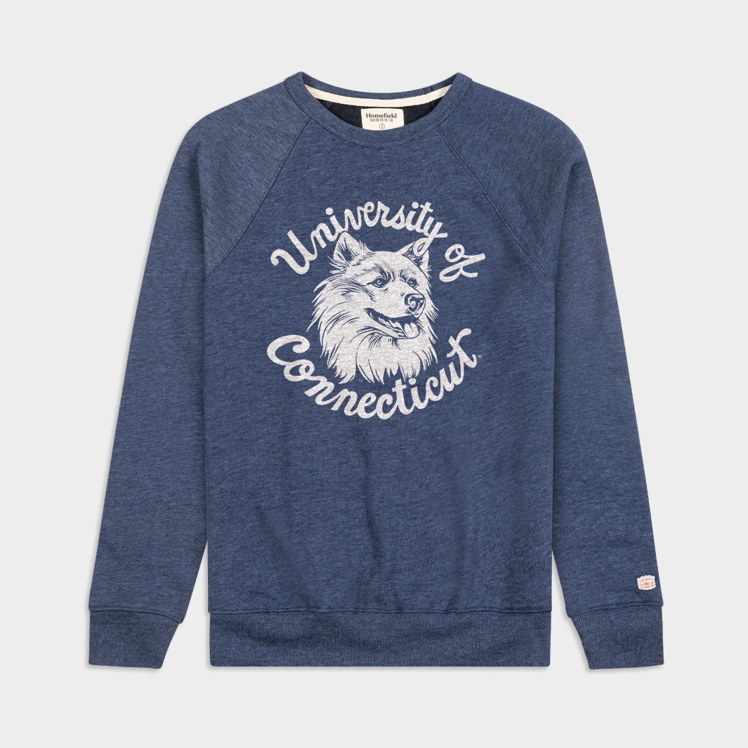 UConn Vintage Husky Logo Crewneck | Homefield