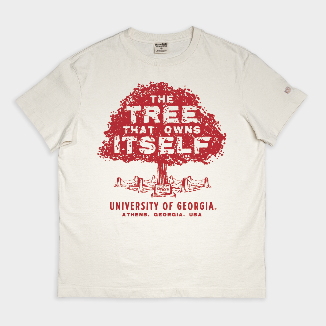 UGA "The Tree That Owns Itself" Vintage Heavyweight Tee | Homefield