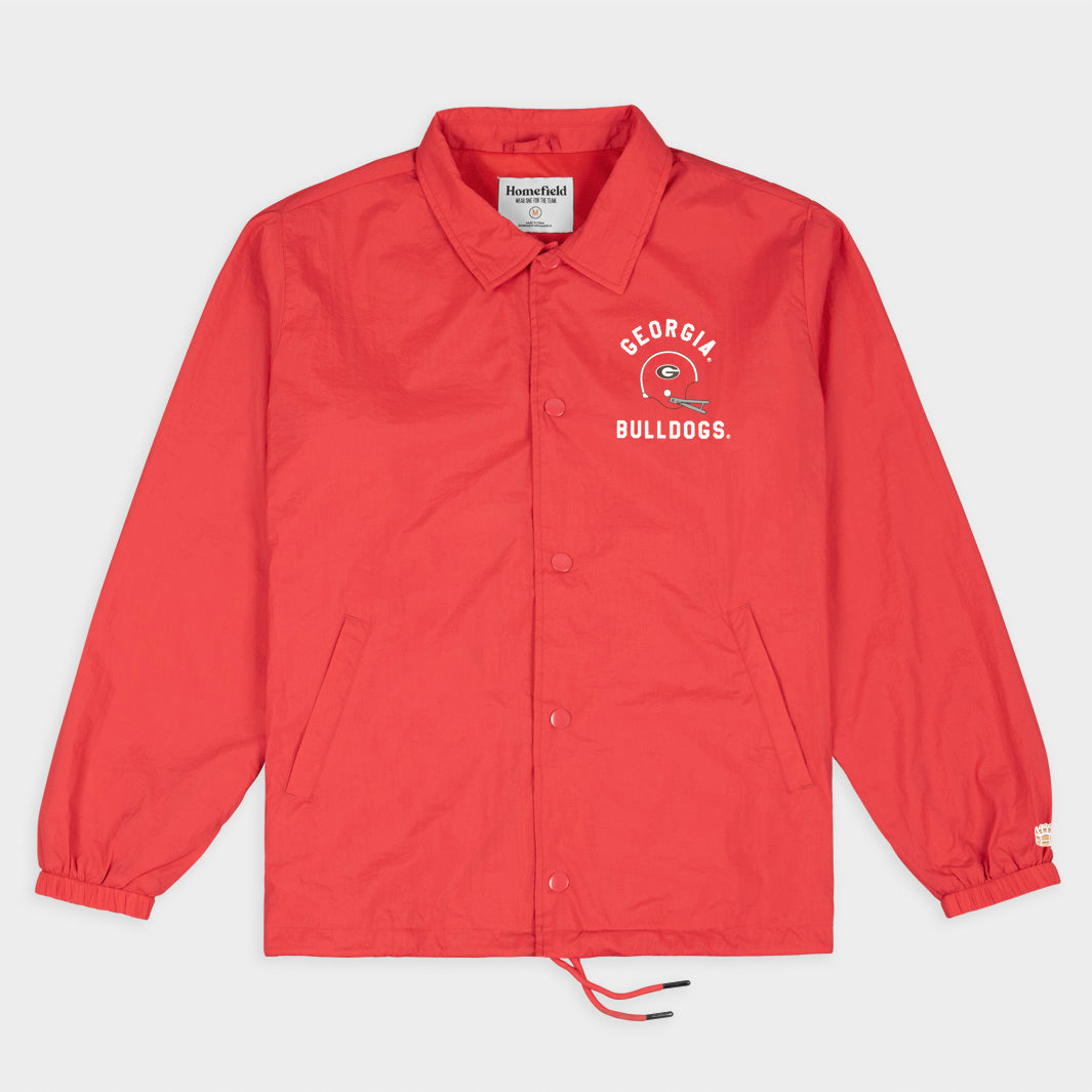 Georgia Bulldogs Football Classic Helmet Coaches Jacket | Homefield