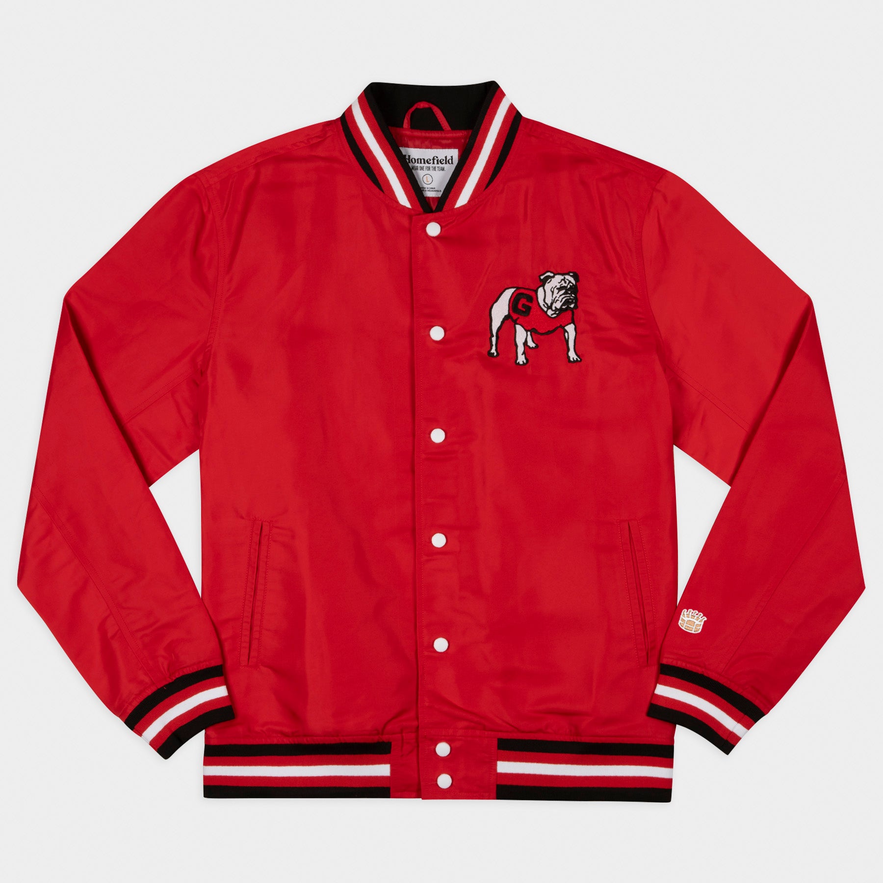 Georgia Bulldogs Arched Bomber Jacket | Homefield