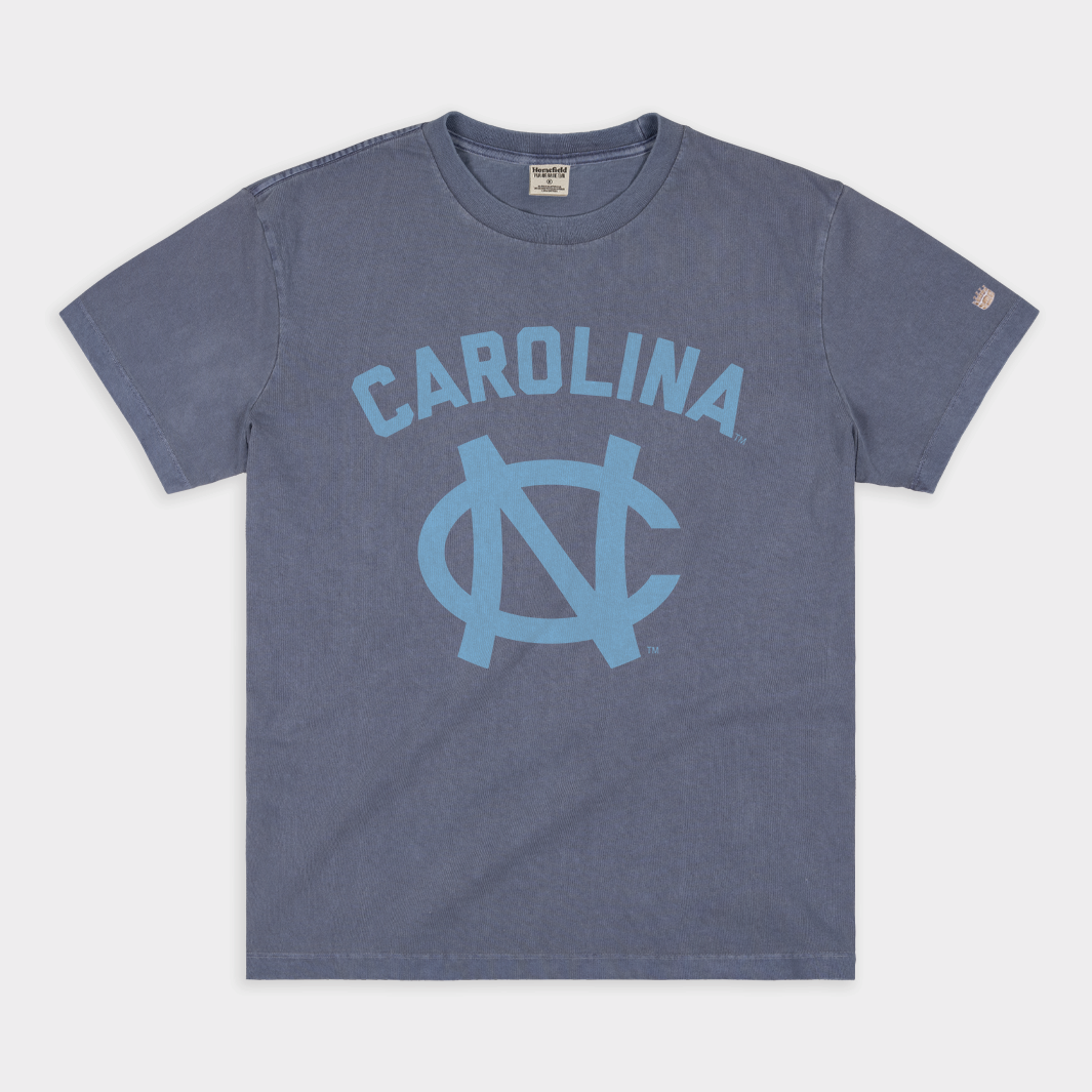 UNC Retro Lockup Logo Vintage Heavyweight Tee | Homefield