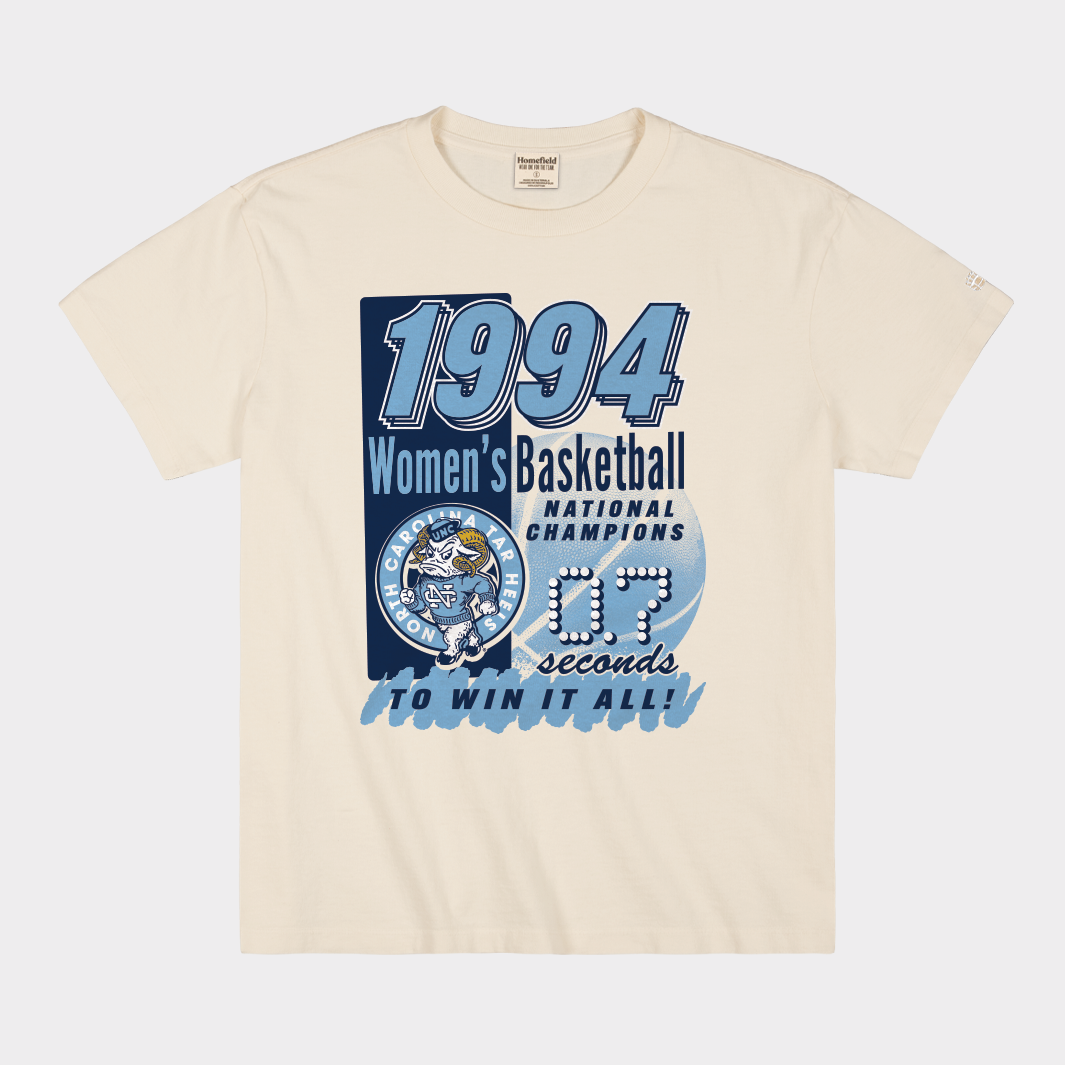 UNC Women's Basketball '94 "To Win It All" Heavyweight Tee | Homefield