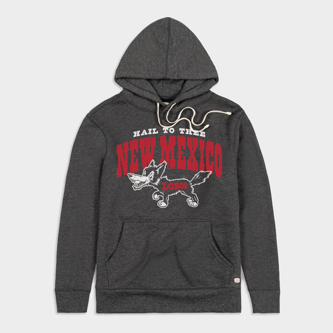 "Hail to Thee" UNM Lobos Vintage Hoodie | Homefield