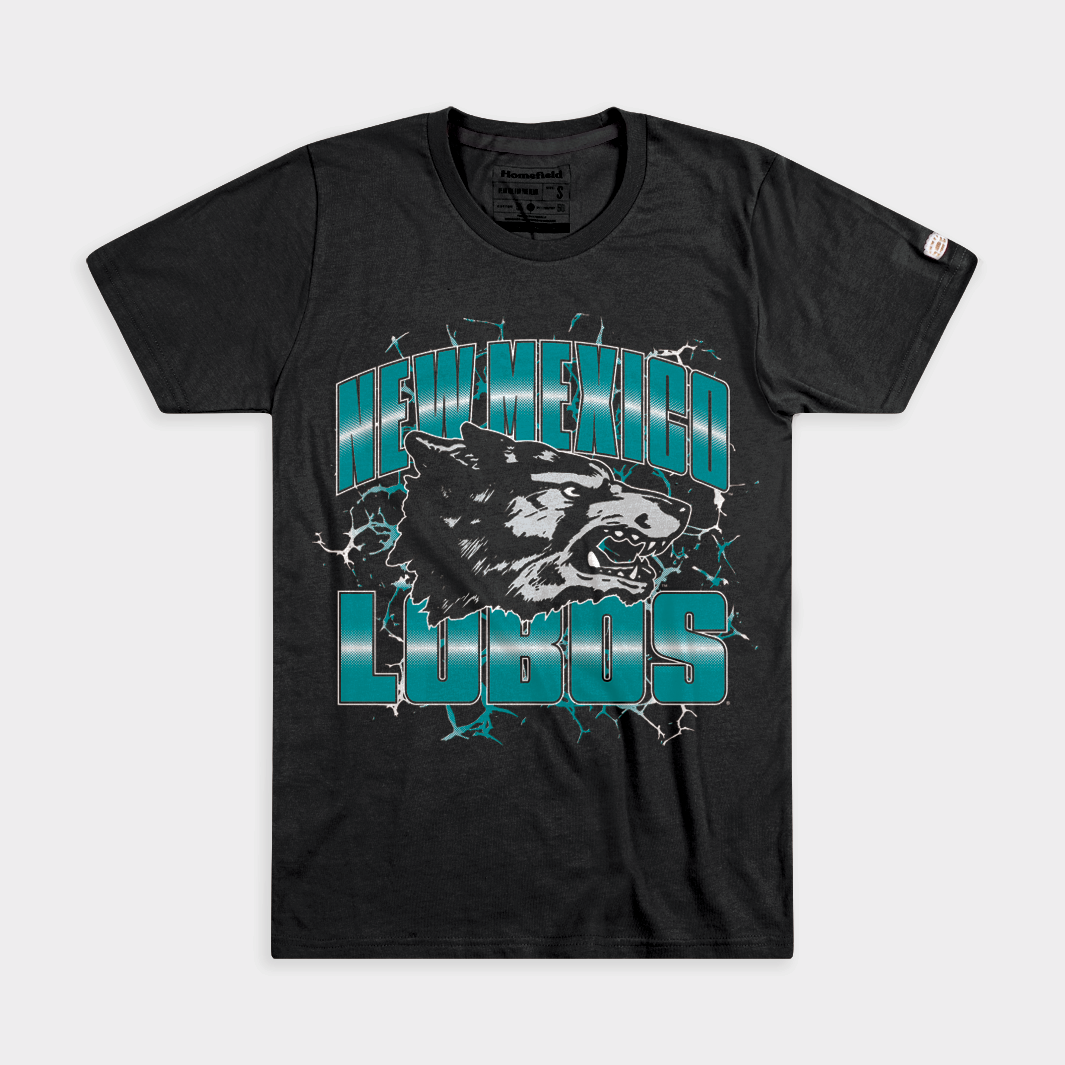 New Mexico Lobos Retro-Inspired Logo Tee | Homefield