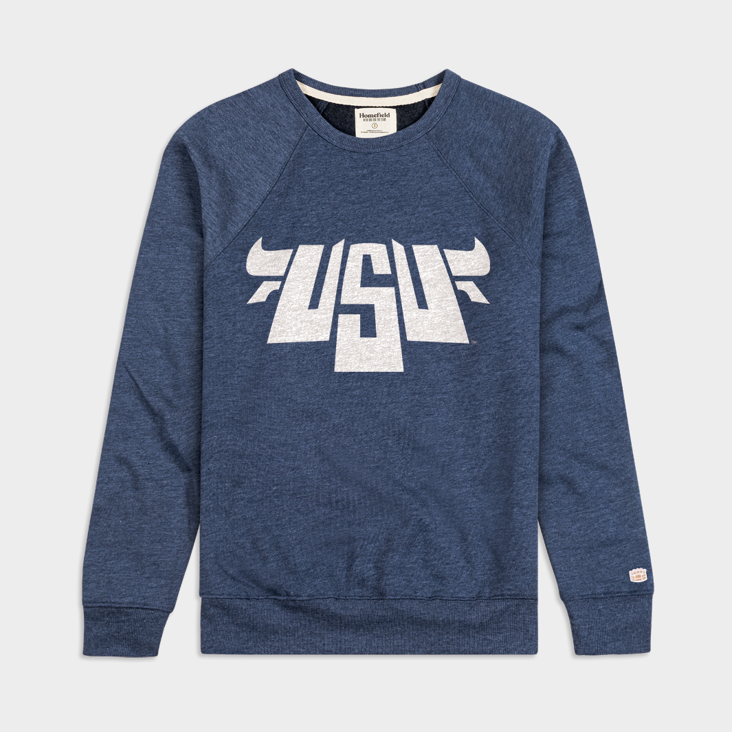 Vintage Utah State Bull Logo Crewneck | Homefield