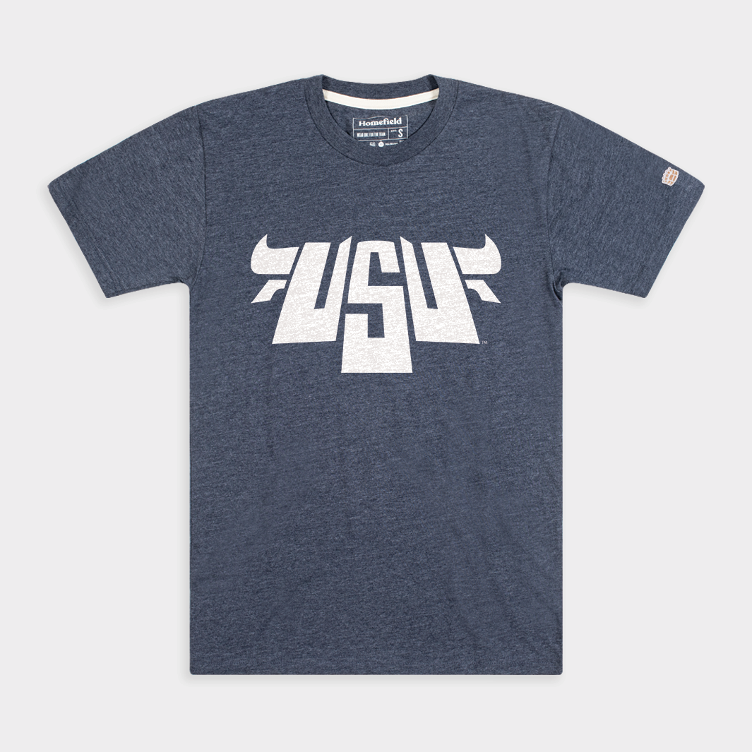 Vintage Utah State Bull Logo Tee | Homefield
