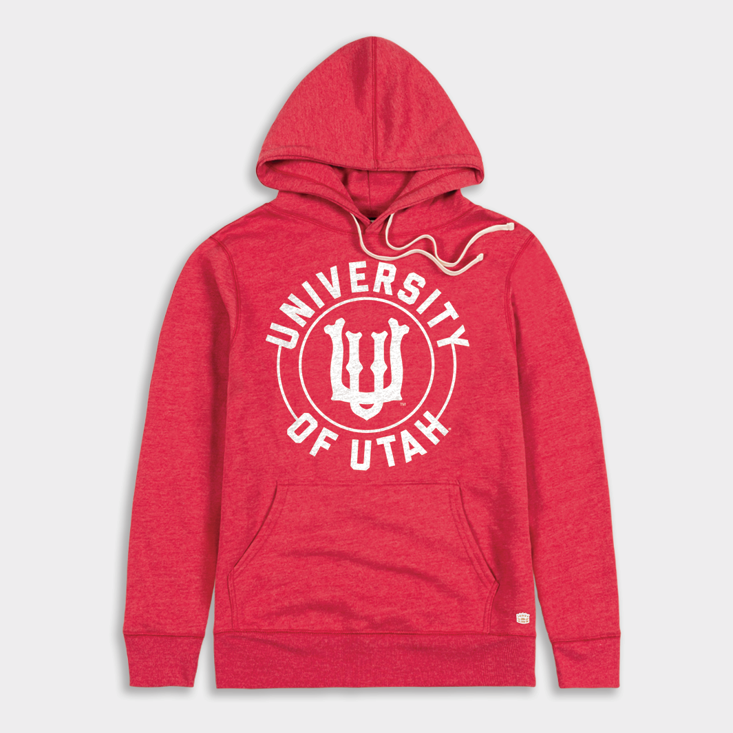 Vintage Utah Utes Monogram Hoodie | Homefield