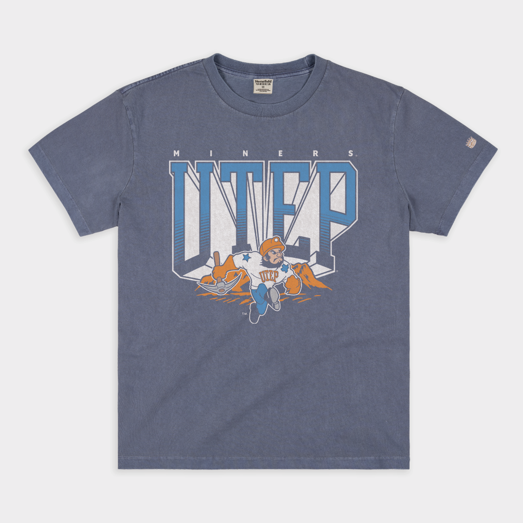 UTEP Miners 1990s Paydirt Pete Vintage Heavyweight Tee | Homefield