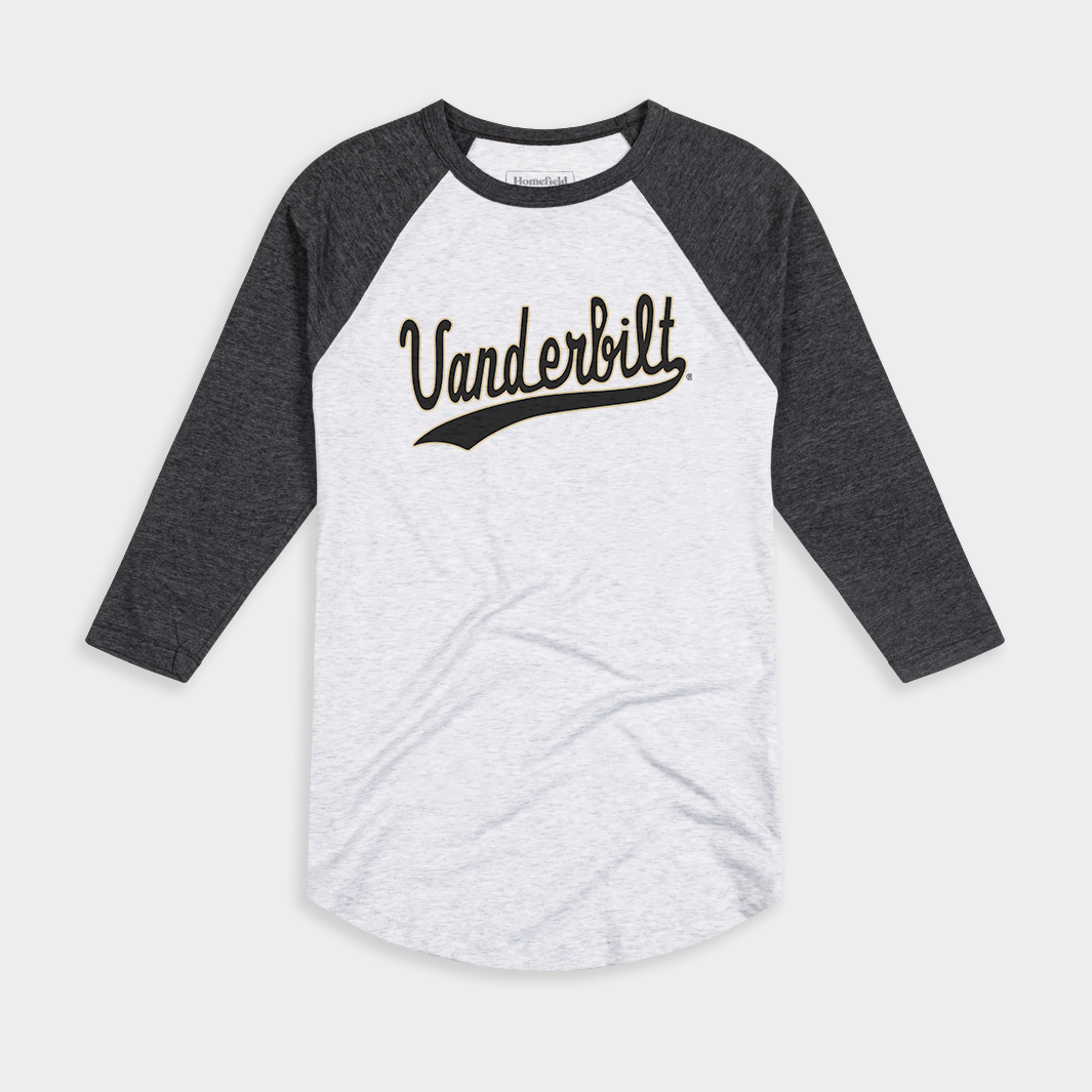 Vanderbilt University Script Baseball Tee | Homefield