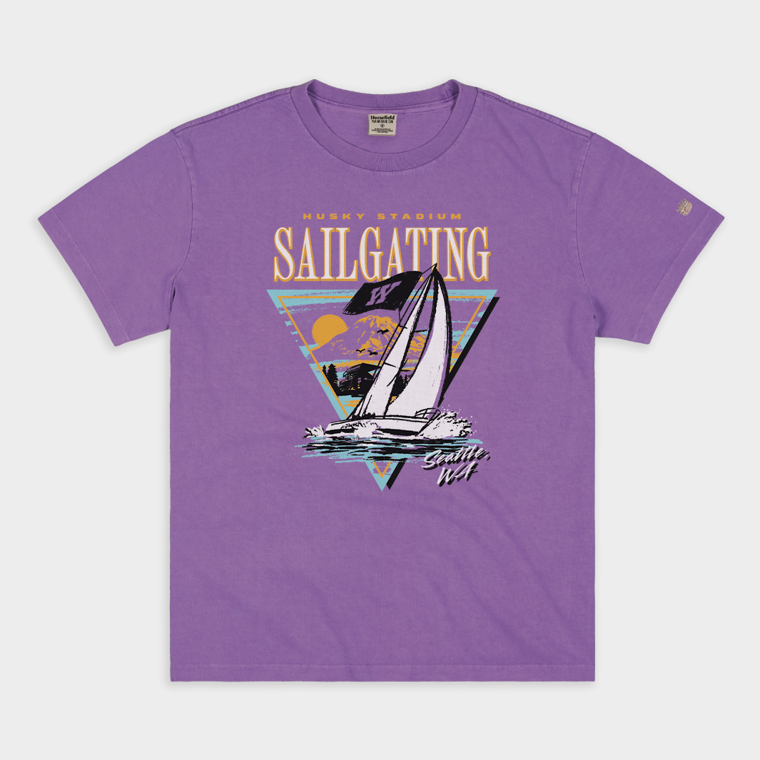 Washington Huskies Sailgating Vintage Heavyweight Tee | Homefield
