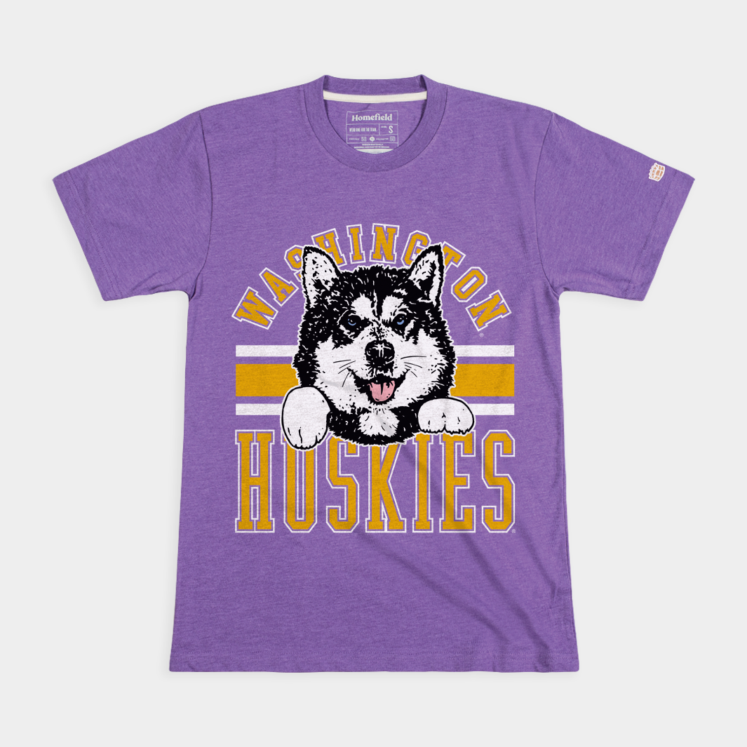 Washington Huskies Vintage-Inspired Throwback Tee | Homefield