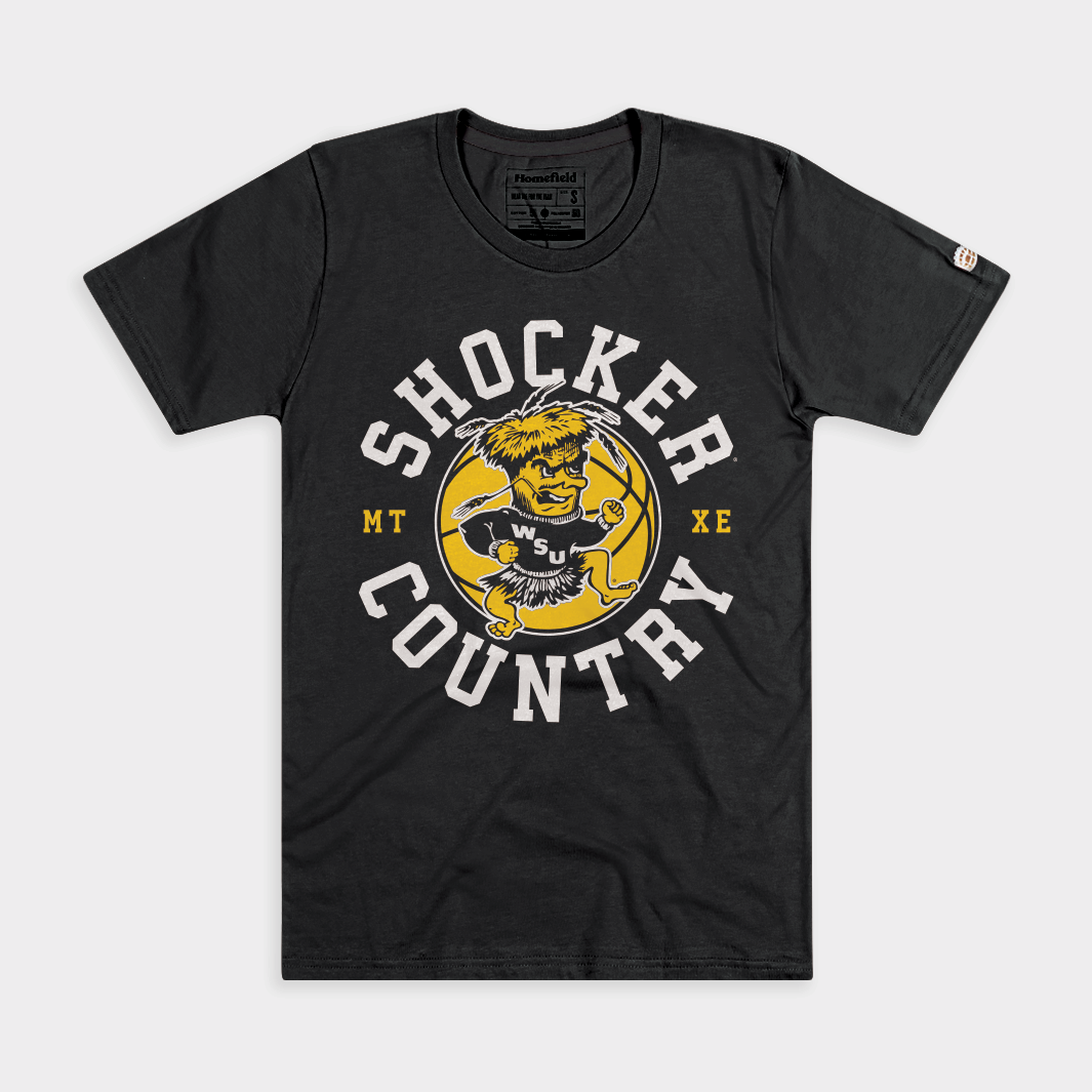Wichita State "Shocker Country" Basketball Tee | Homefield