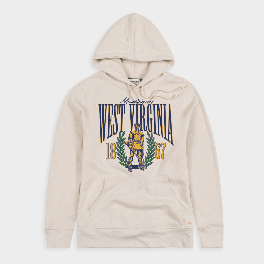 West Virginia Mountaineers Crest Hoodie | Homefield