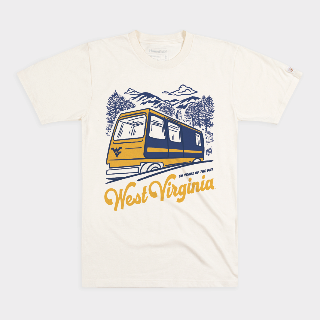 West Virginia 50th Anniversary PRT Tee | Homefield