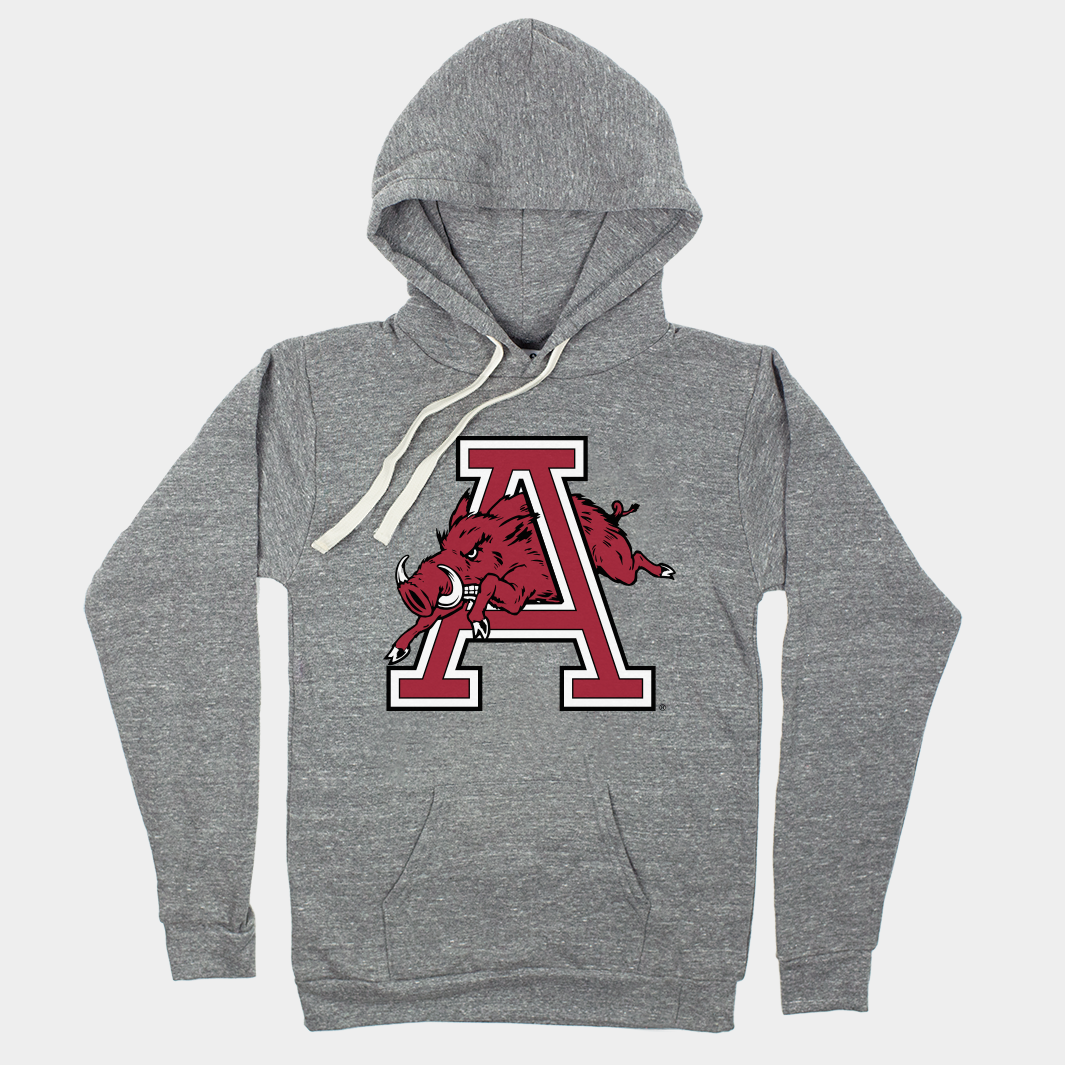 Vintage Arkansas Razorbacks Logo Hoodie | Homefield