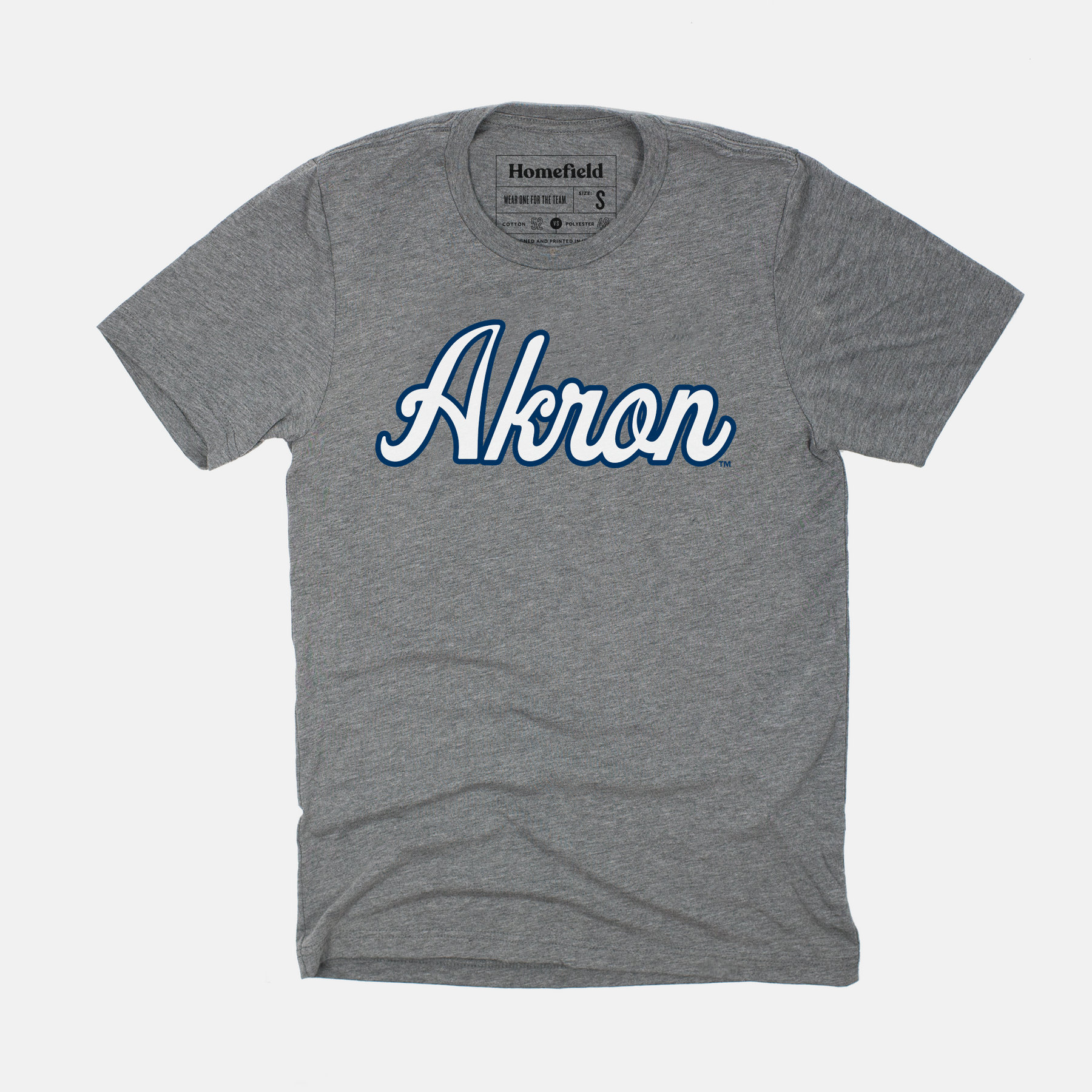 University of Akron Script Tee | Homefield