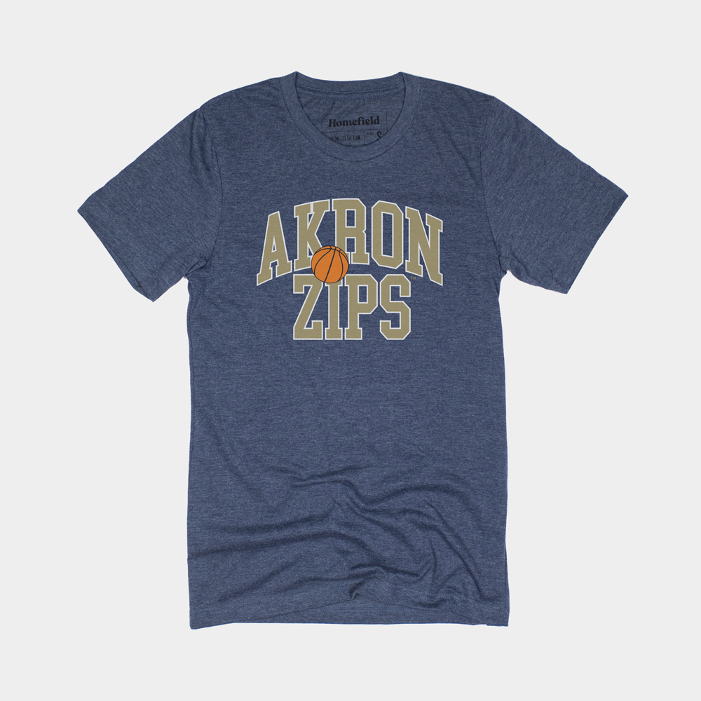 Akron Vintage Basketball T-Shirt | Homefield