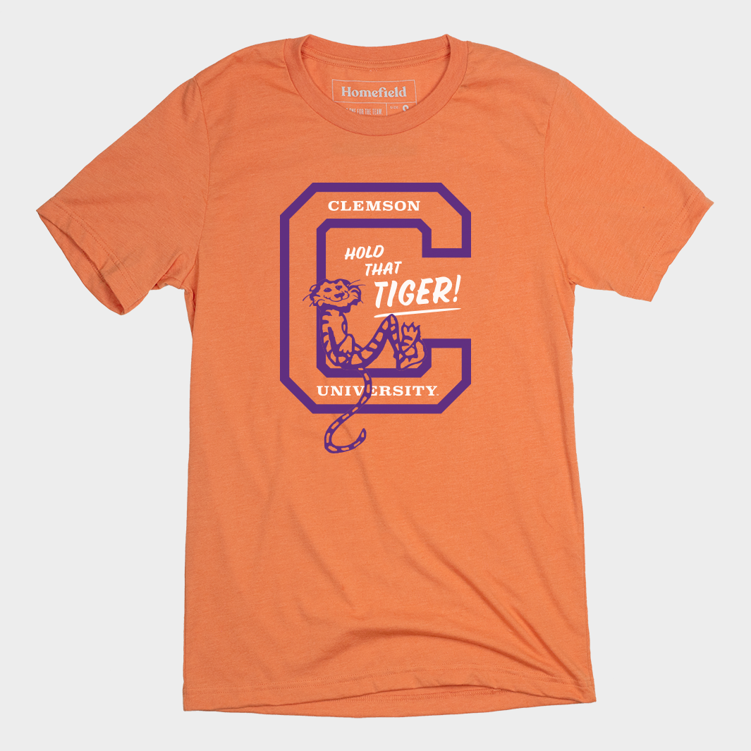 Vintage 1960s Clemson Tigers Logo Tee | Homefield