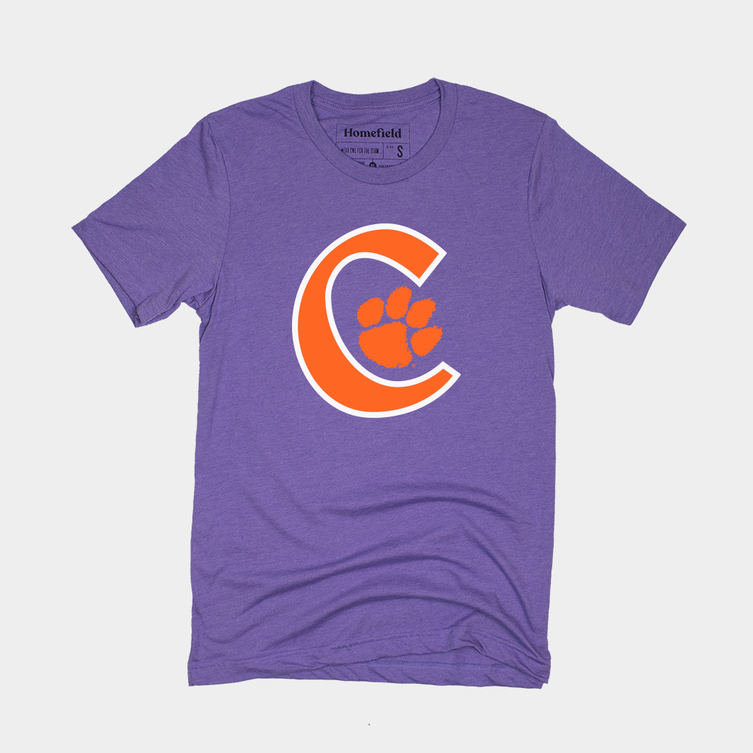 Clemson Tigers Baseball Logo T-Shirt | Homefield