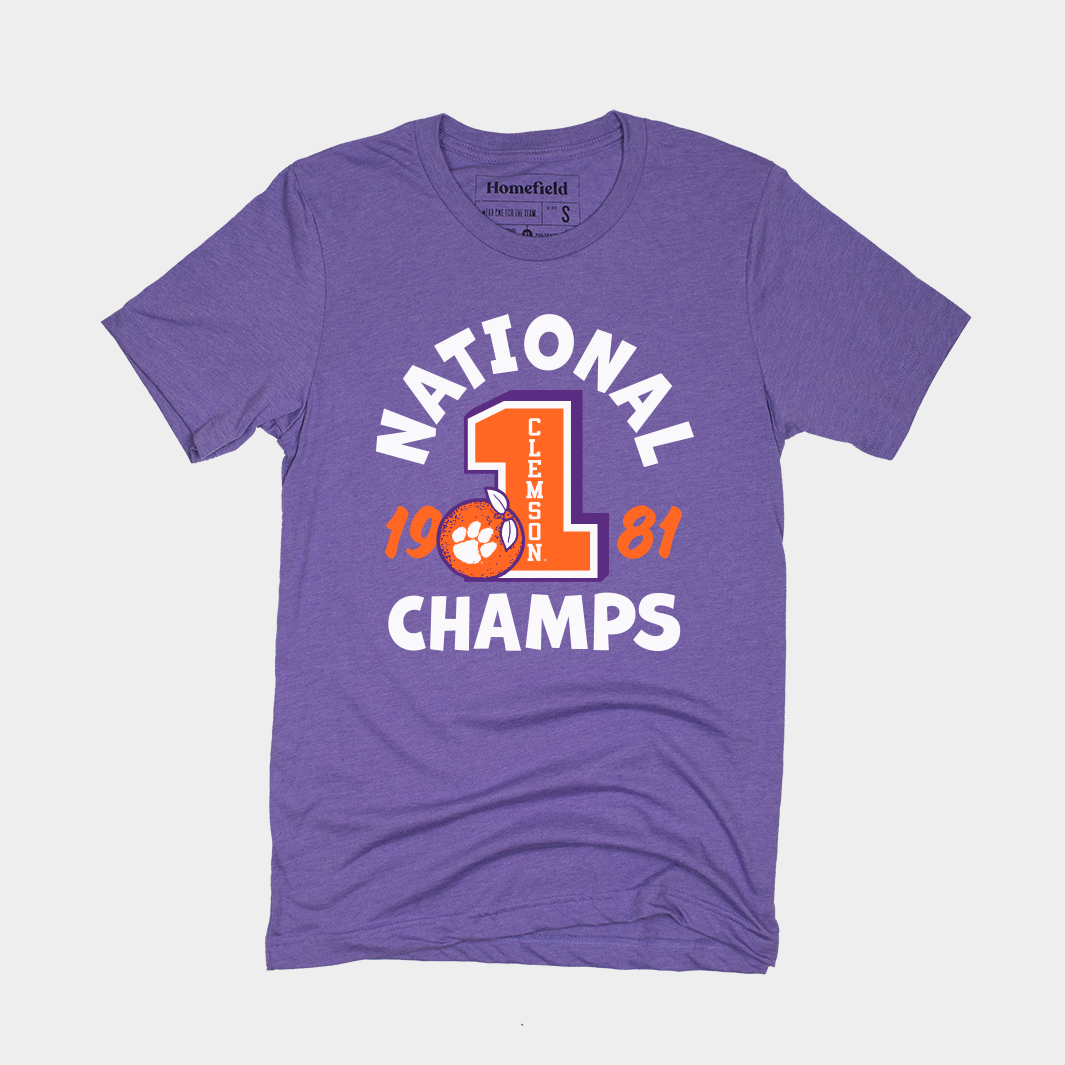 1981 Clemson Football National Champs Tee | Homefield