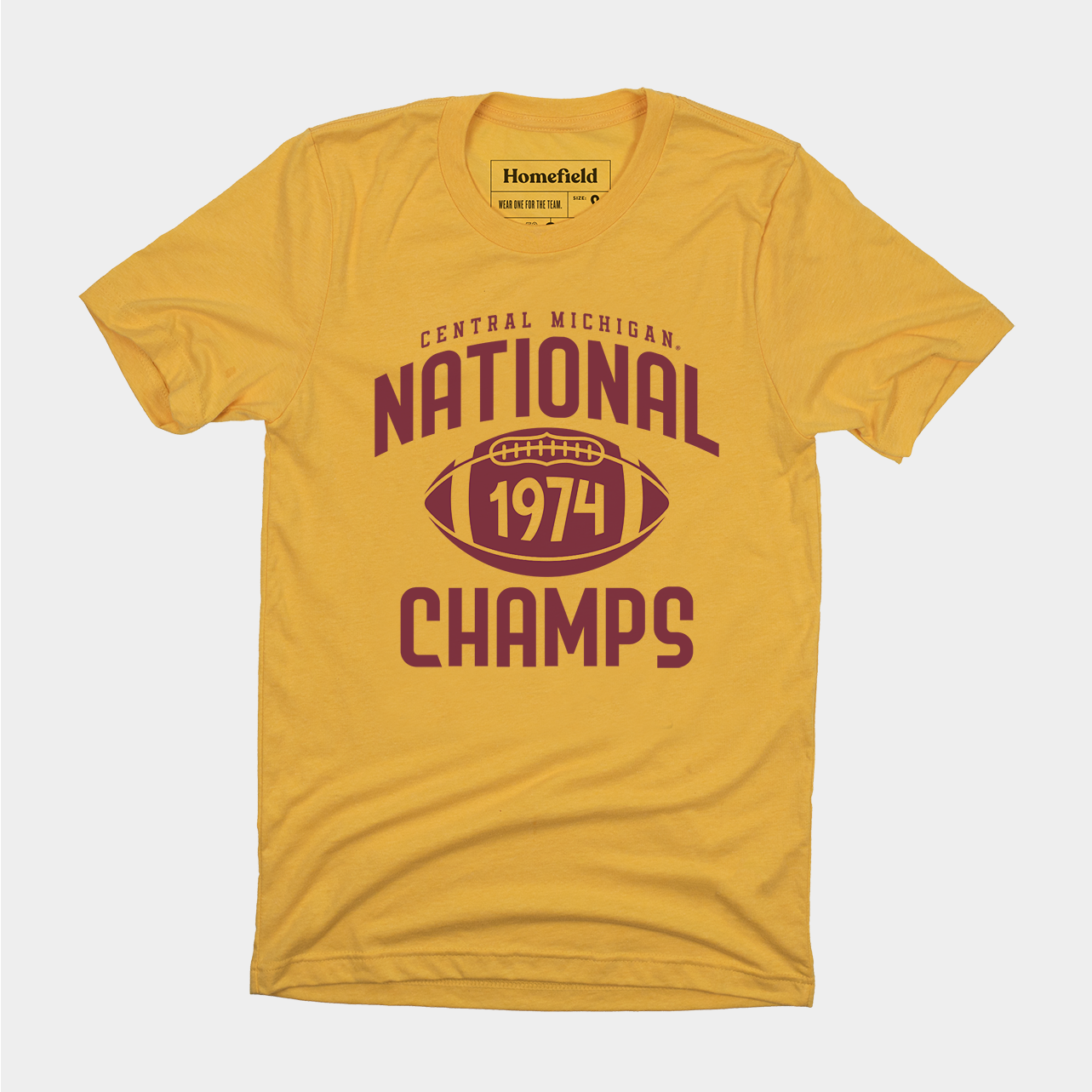 Central Michigan Football “1974 National Champs” Tee | Homefield