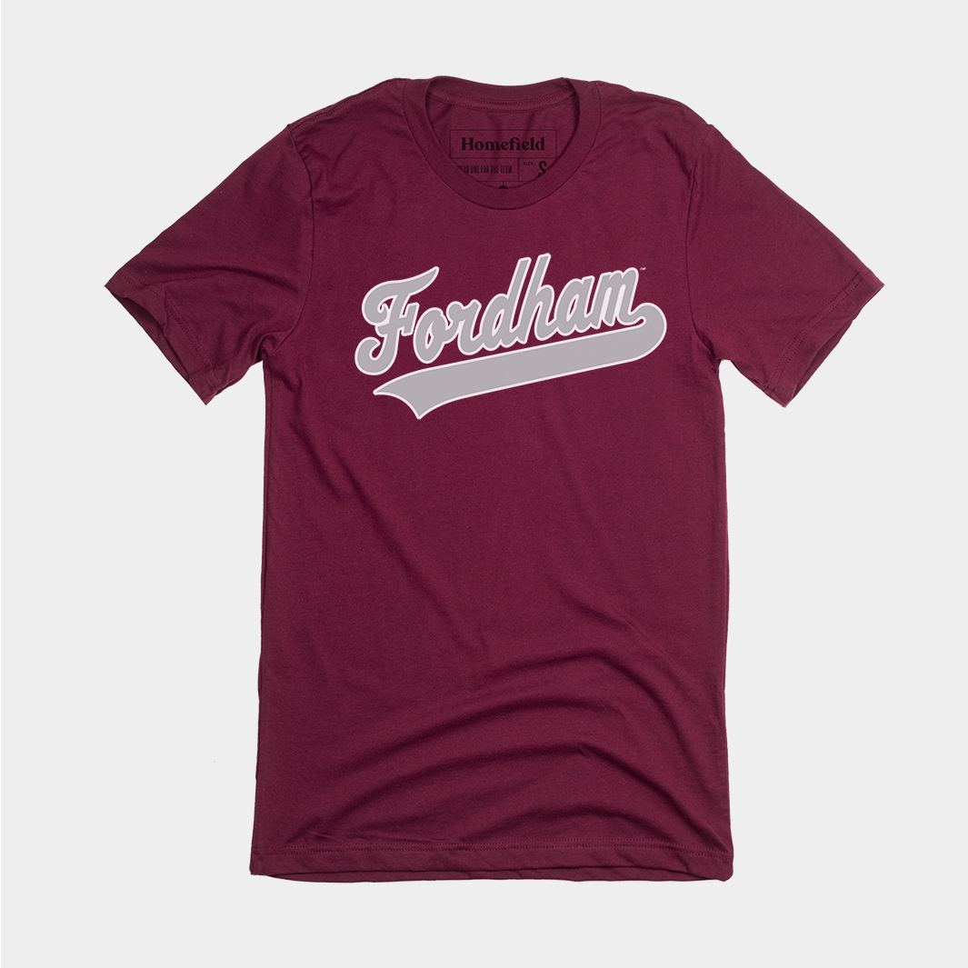 Fordham Baseball Script Tee | Homefield