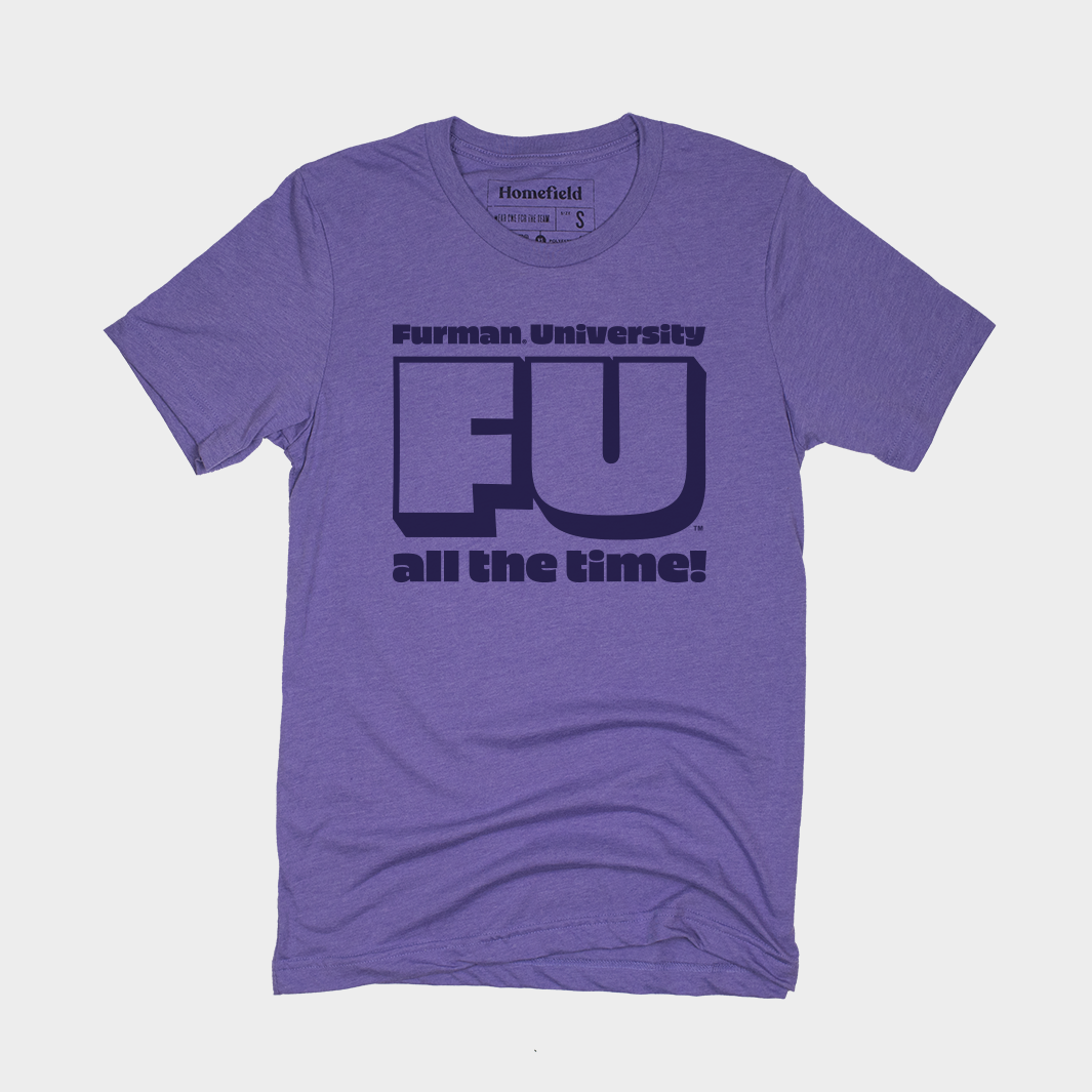 Retro Furman University FU All The Time Tee | Homefield