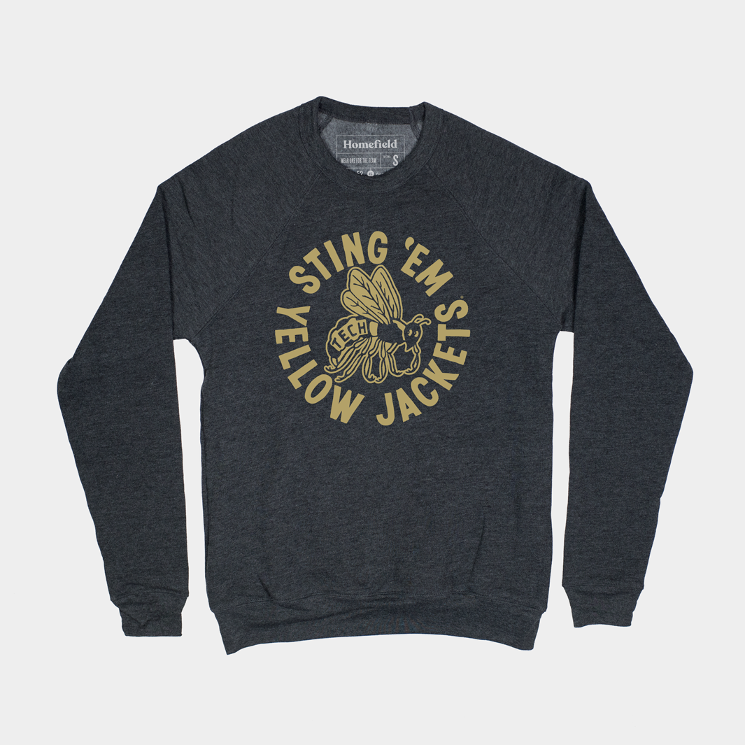 Vintage Georgia Tech Sting ‘Em Crewneck | Homefield