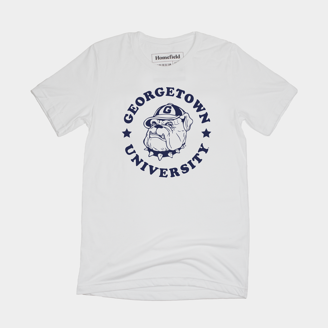 Retro Georgetown Hoyas White T-Shirt | Homefield