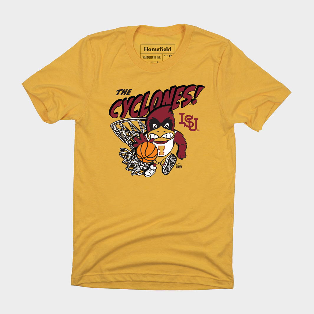 Vintage Cyclones Basketball Tee | Homefield