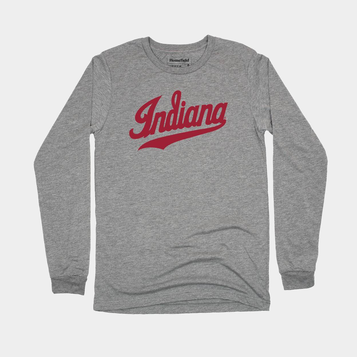 Indiana University Script Logo Long Sleeve T-Shirt | Homefield
