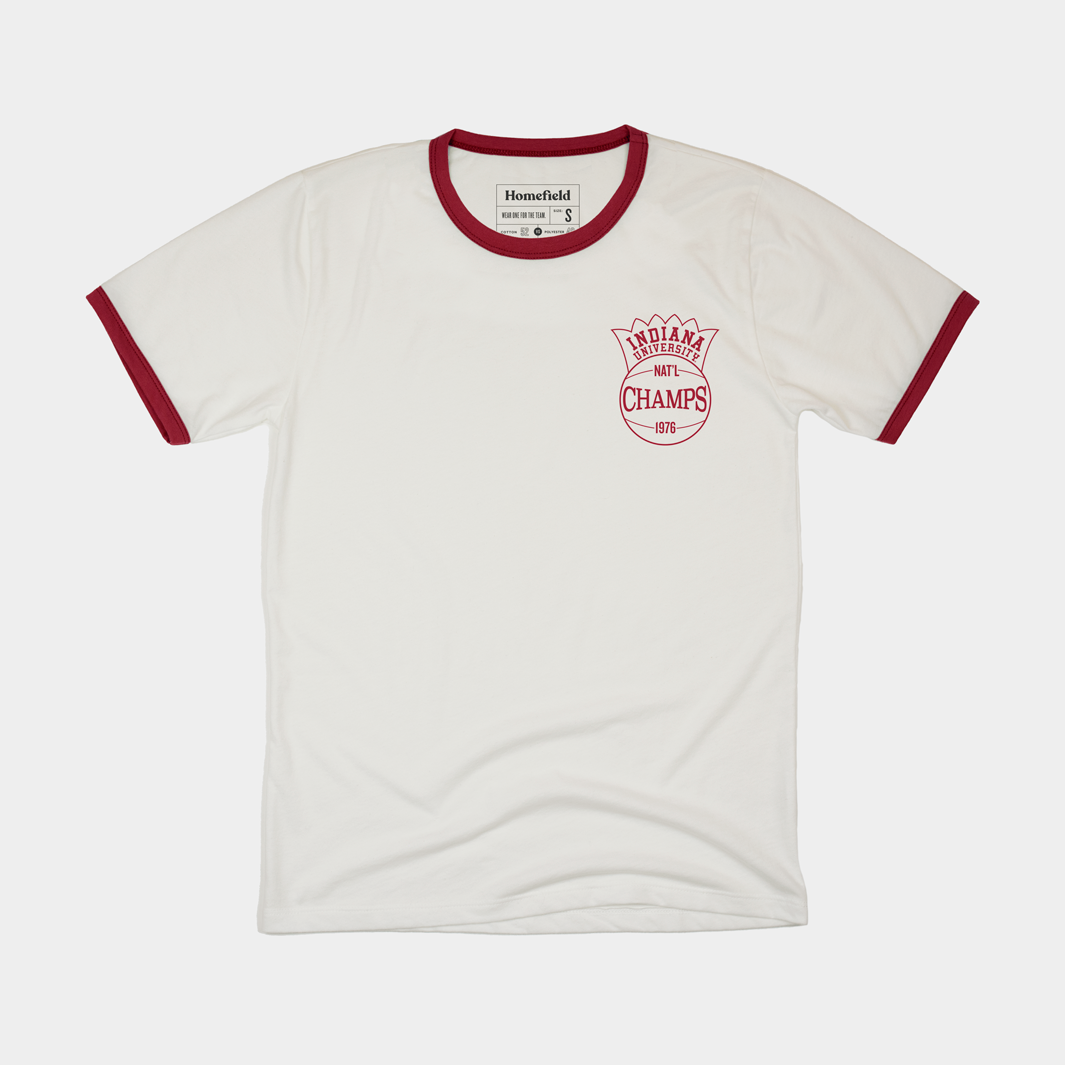IU 1976 National Champions Ringer Tee | Homefield