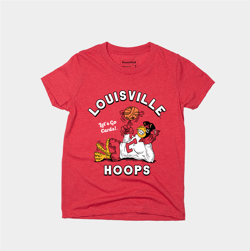 Retro Louisville Hoops Youth Tee | Homefield