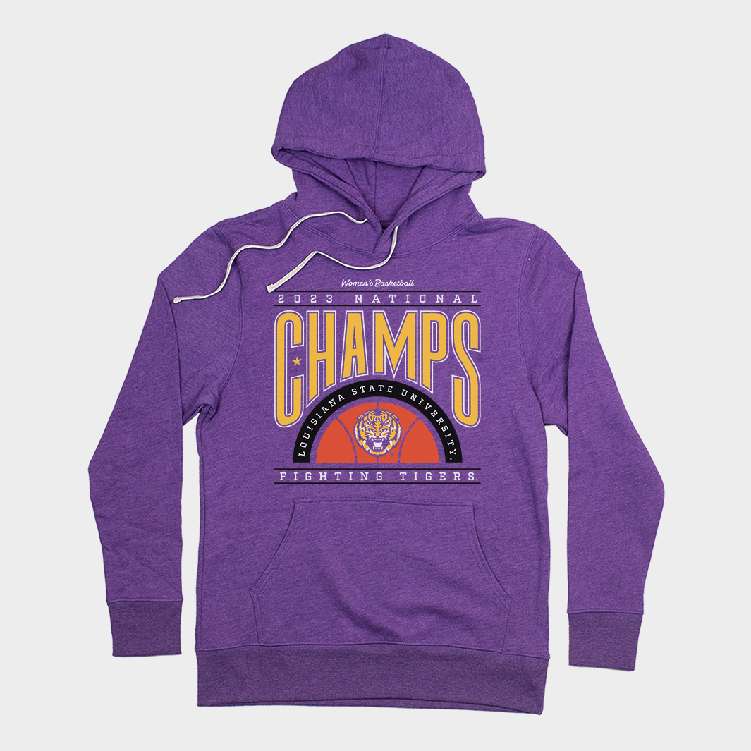 LSU Women's Basketball 2023 Champs Hoodie | Homefield