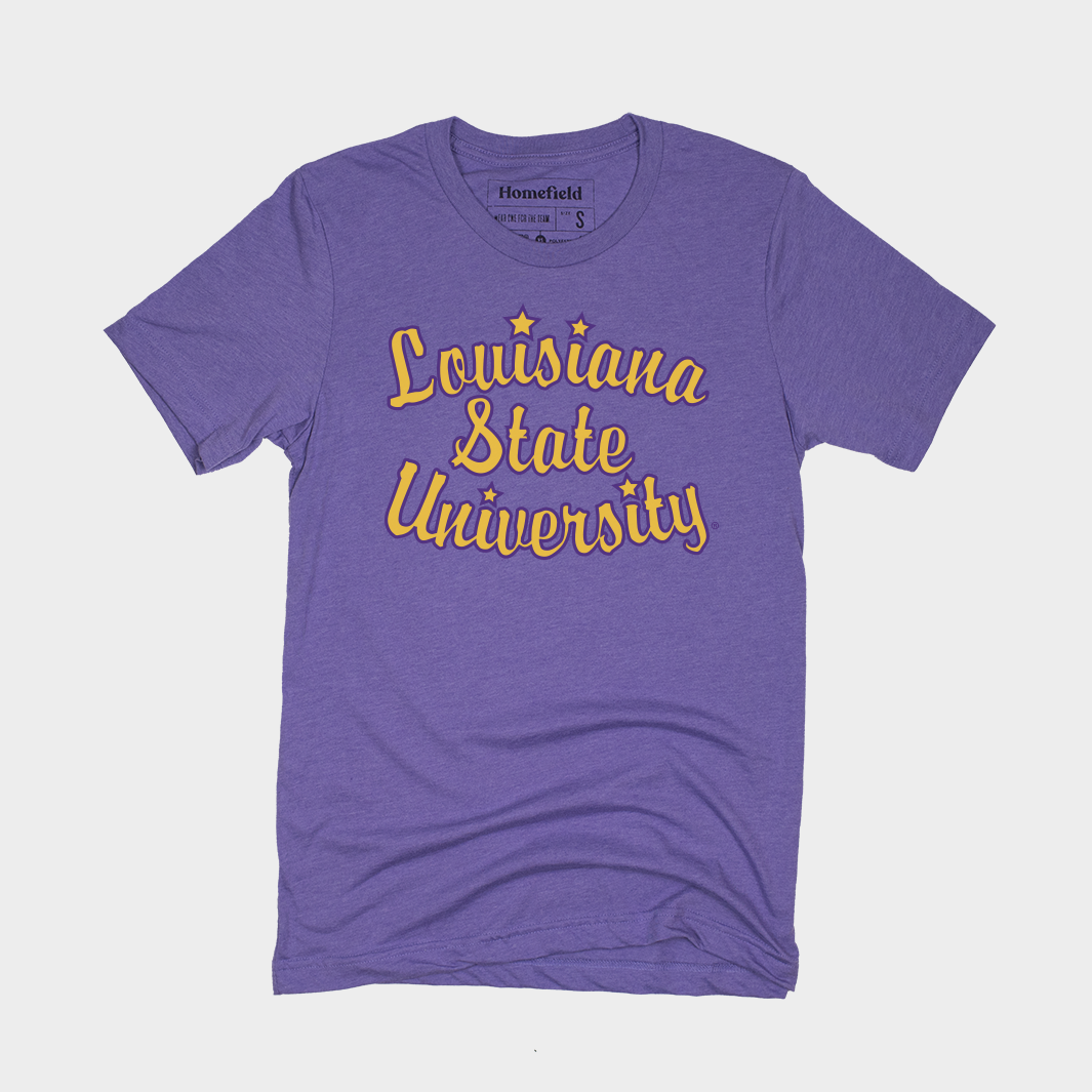 Louisiana State University Script T-Shirt | Homefield