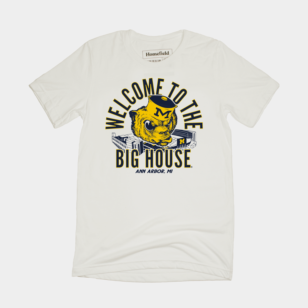 "Welcome to the Big House" Michigan Tee | Homefield