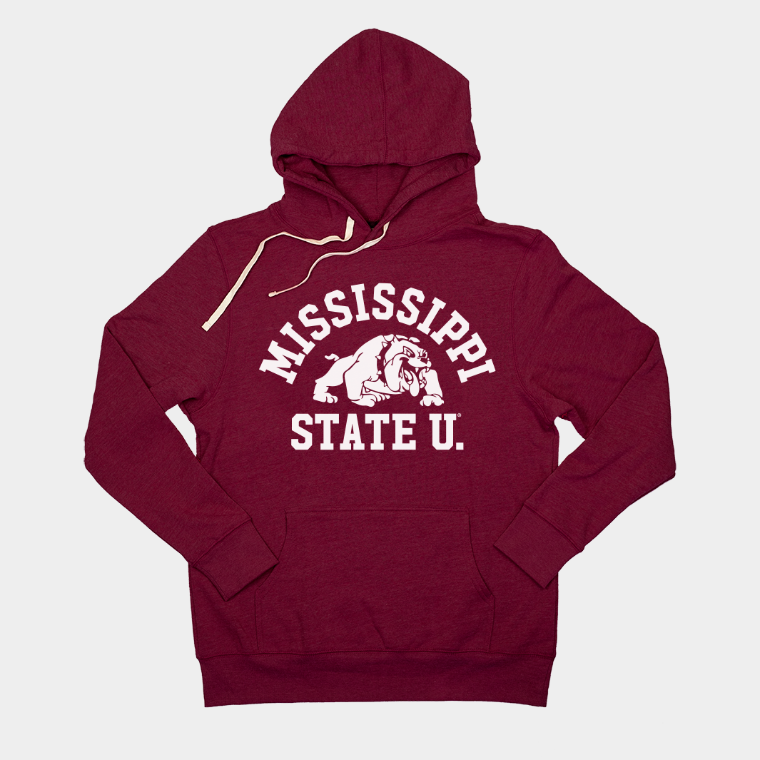 Vintage Maroon Mississippi State Hoodie | Homefield