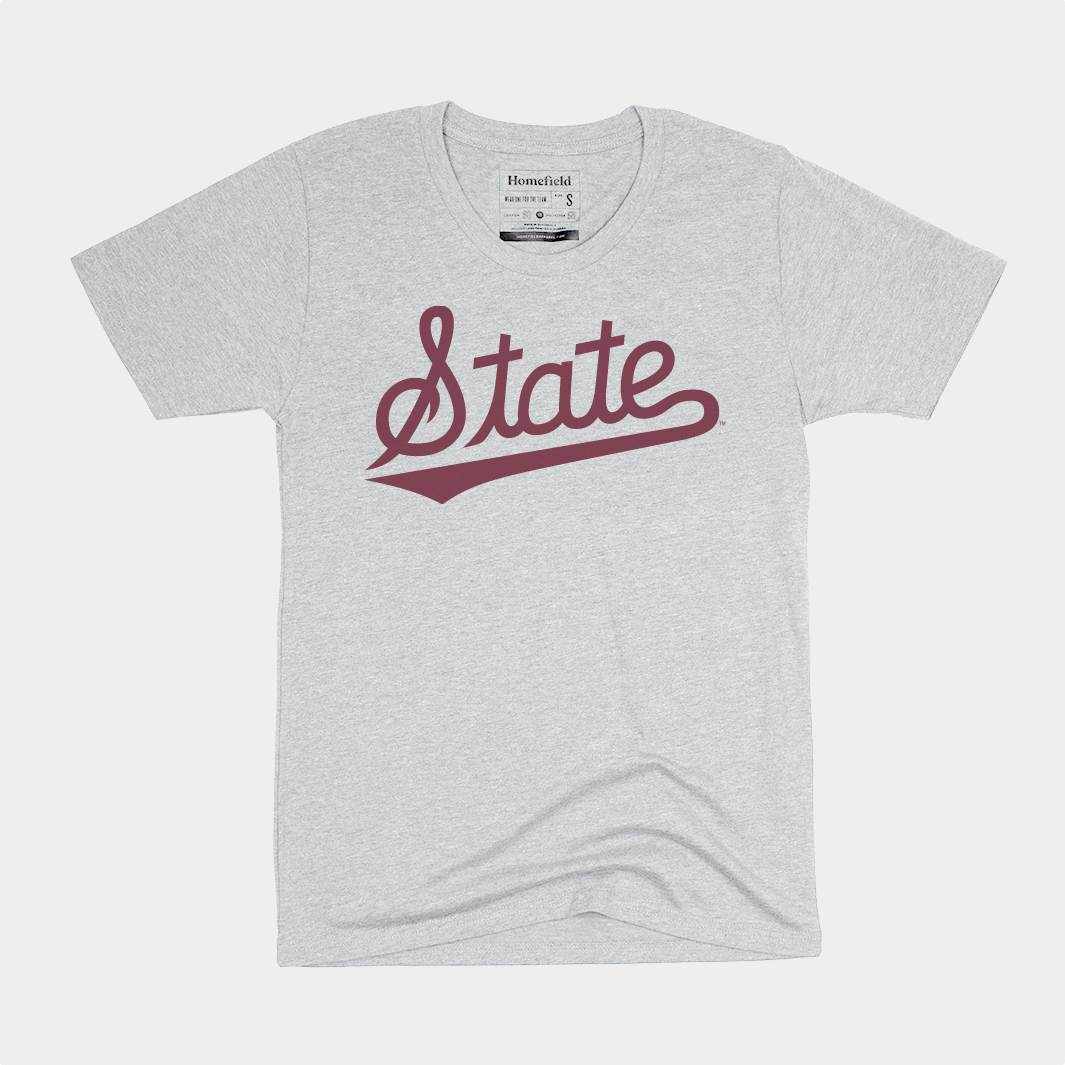 Mississippi State Baseball Script Women's Tee | Homefield