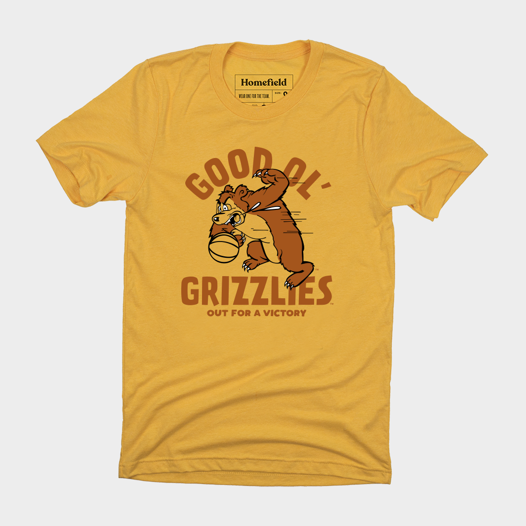 Montana Good Ol’ Grizzlies Vintage Basketball Tee | Homefield