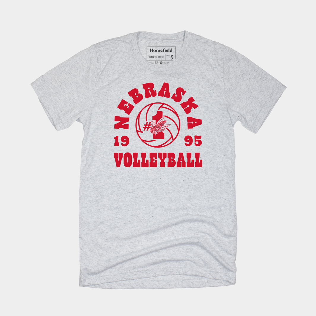 1995 Nebraska Volleyball Champs Tee | Homefield
