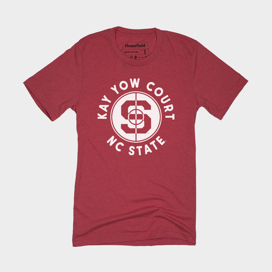 Vintage Kay Yow Court NC State Basketball Tee | Homefield