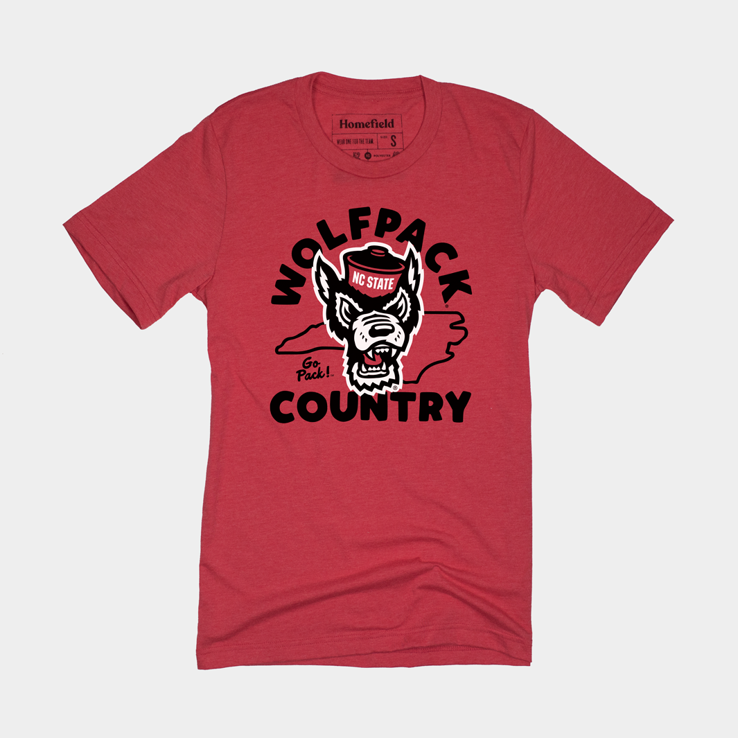 NC State Wolfpack Country T-Shirt | Homefield