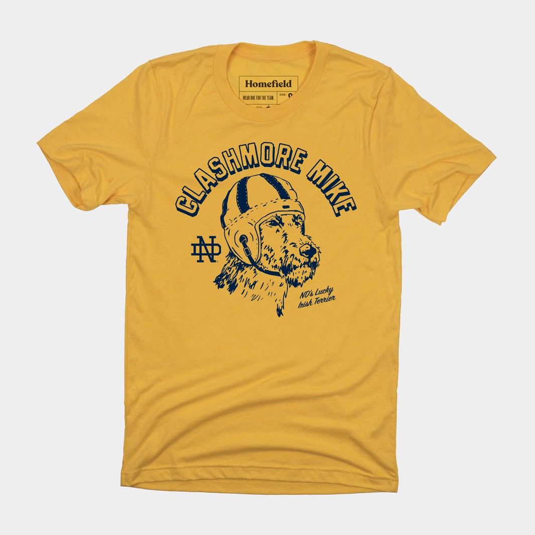 Retro Notre Dame Clashmore Mike Tee | Homefield